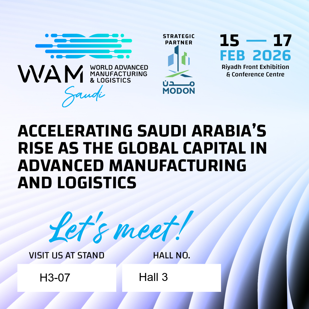 World Advanced Manufacturing & Logistics Saudi 2026 - St. Onge